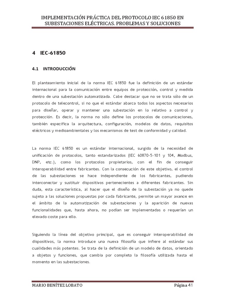 Iec-61850 PDF | PDF