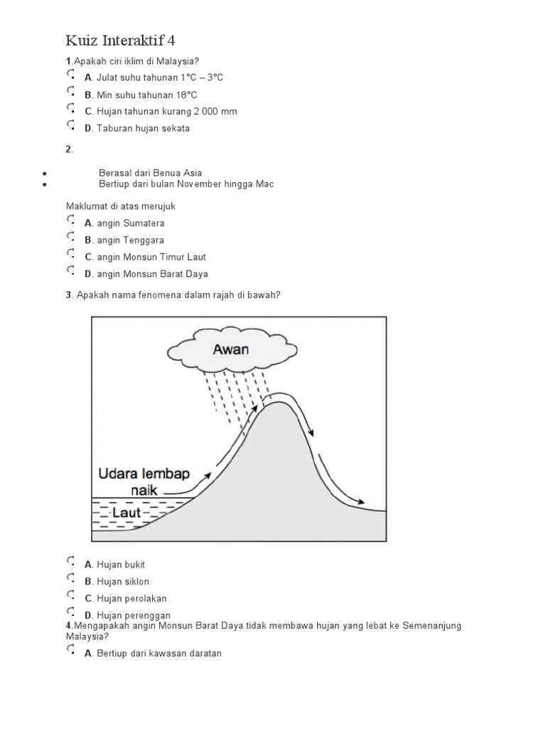 Kuiz Interaktif 4 | PDF