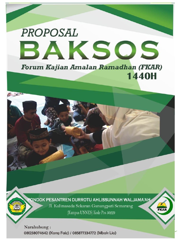 Proposal Baksos 1440 H | PDF