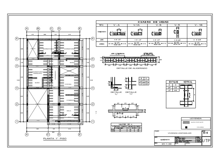 4-Plano de Aligerados | PDF