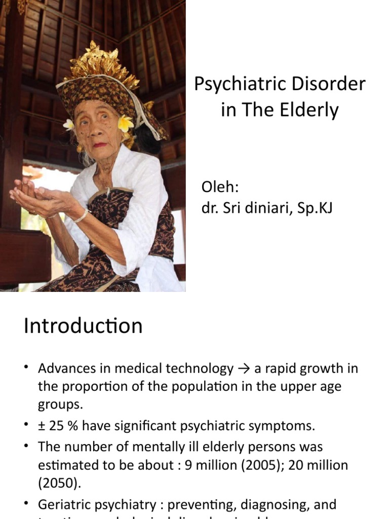 Understanding the Psychological Challenges of Aging: An Overview of ...
