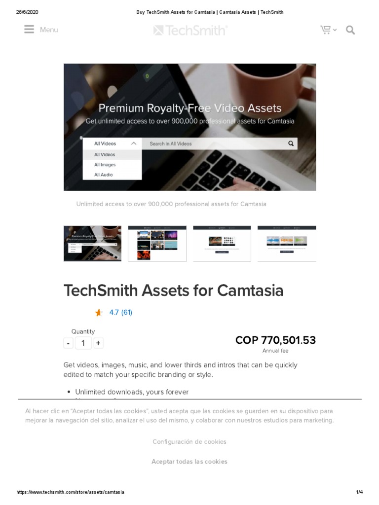 Buy TechSmith Assets For Camtasia - Camtasia Assets - TechSmith | PDF ...