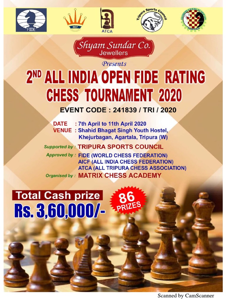 2nd MATRIX CHESS TOURNAMENT 2020 PDF | PDF