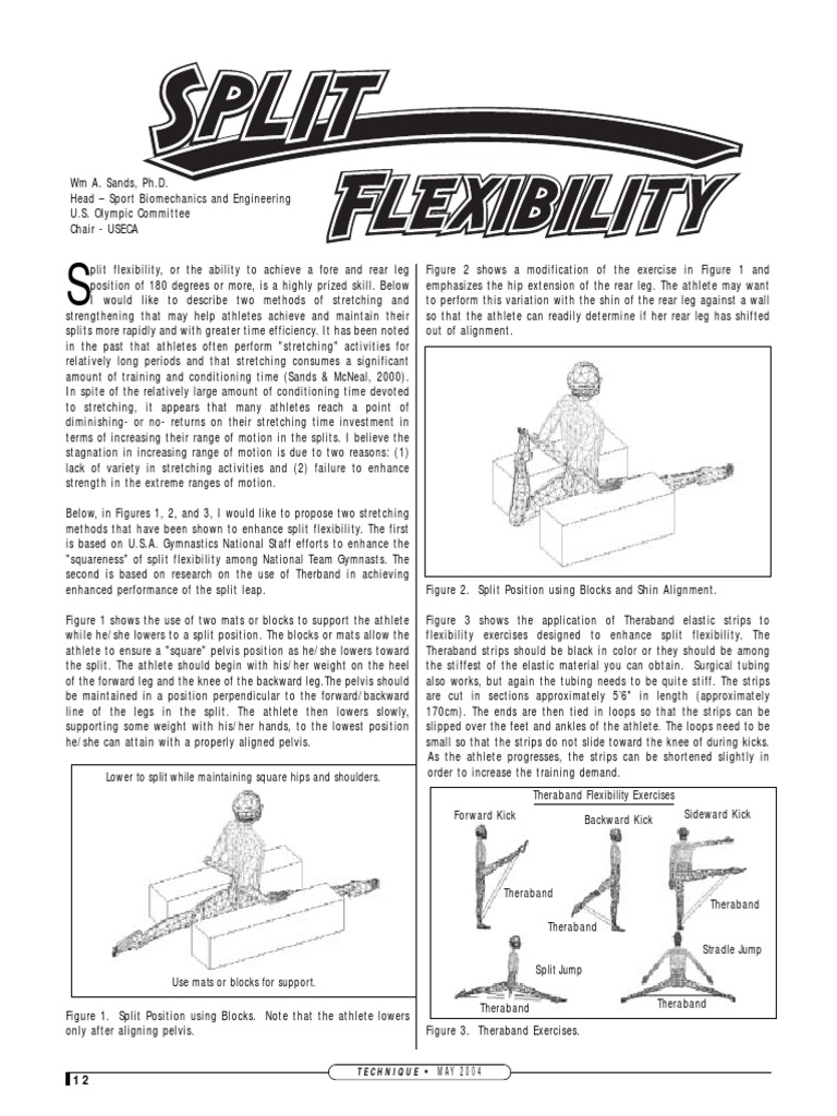 Split | PDF | Flexibility (Anatomy) | Sports