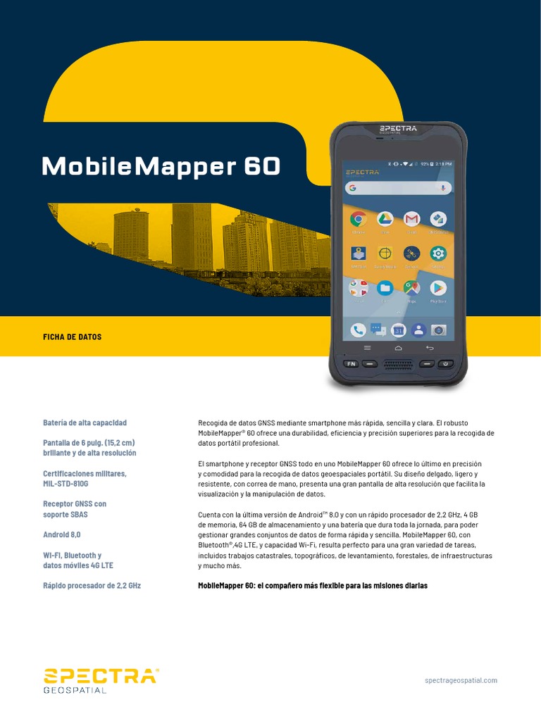 Mobile Mapper 60 - ESP - 2019 2019 06 26 | PDF | Sistema de ...