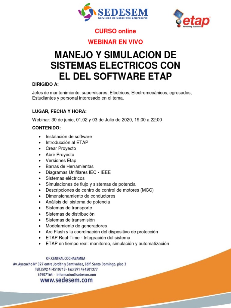Software Etap PDF | PDF | Software | Ingeniería