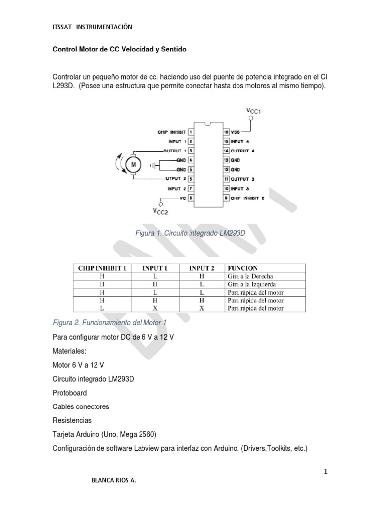 ControlMotor CC Velocidad Sentido PDF | PDF | Ventana (informática) | Software del sistema