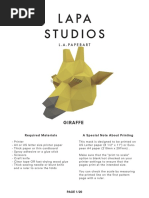 Ben's Paper Puppets - Jeffy Paper Puppet Template © Ben Stanley 2024 | PDF