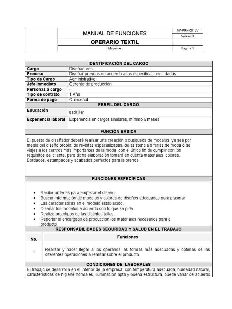 FORMATO MANUAL Diseñadores | PDF