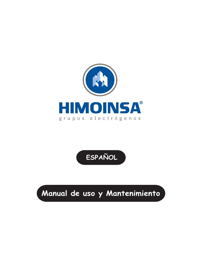 Manual de Mantenimiento de Generadores Himoinsa | PDF | Inyección de combustible | Agua