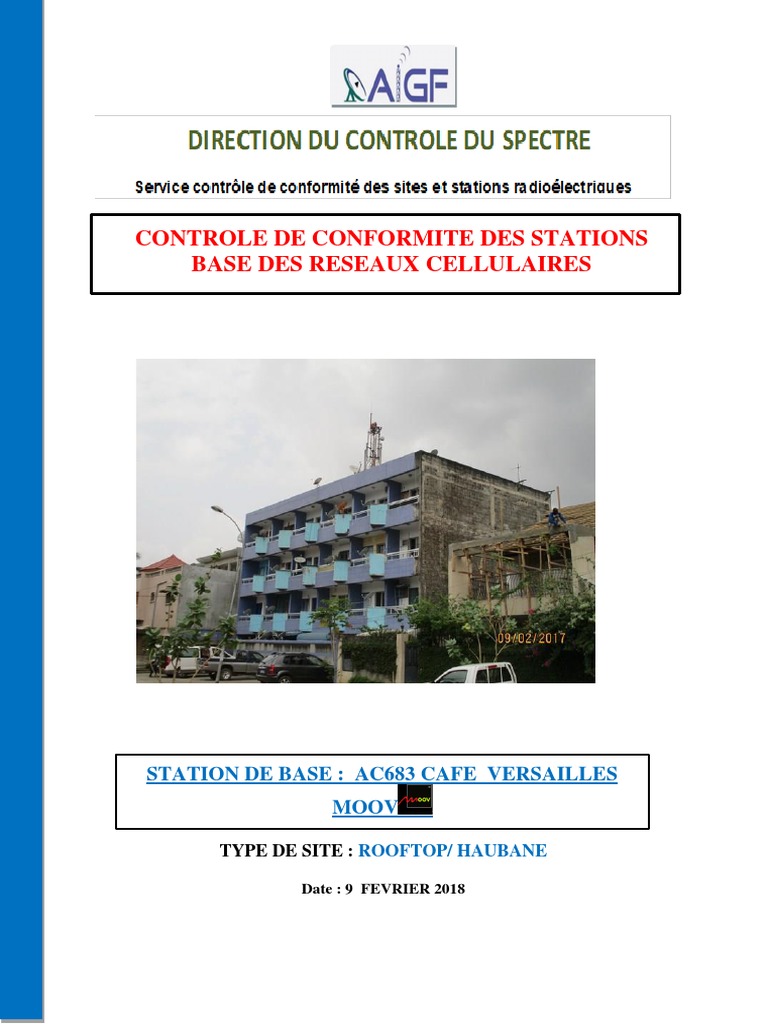Contrôle de Conformité Pylône Moov | PDF | Foudre | Fondation ...
