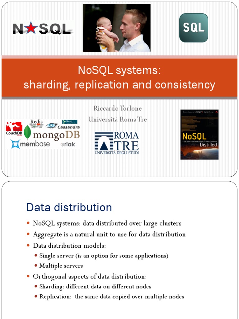 Nosql Systems: Sharding, Replication and Consistency: Riccardo Torlone Università Roma Tre | PDF ...
