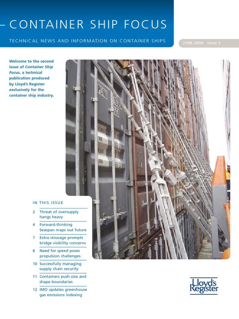 Container Ship Focus: Technical News and Information On Container Ships ...