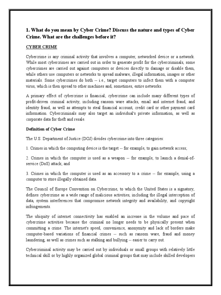 Cyber Law Test | PDF | Cybercrime | Key (Cryptography)