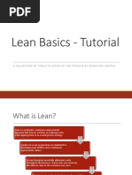 Lean Cheat Sheet | PDF | Business Process Management | Business Process
