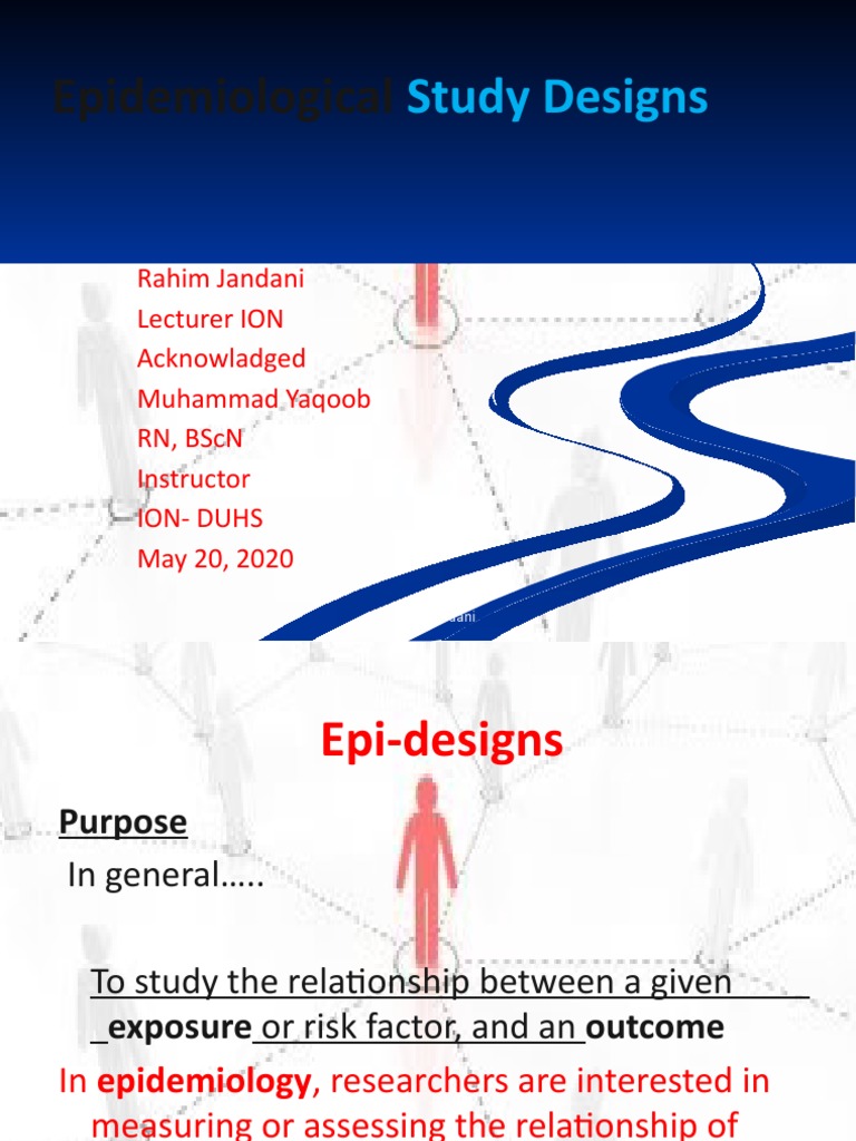 Rahim Jandani Epi Designs | PDF | Cohort Study | Relative Risk
