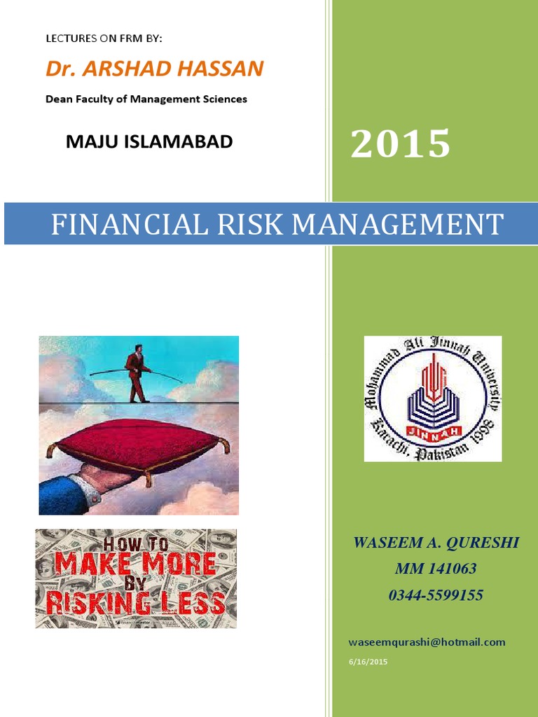 FRM Notes PDF | PDF | Futures Contract | Option (Finance)