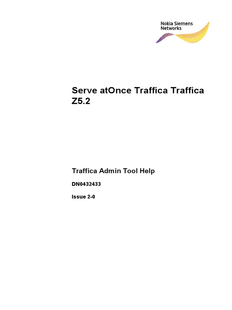 Serve Atonce Traffica Traffica Z5.2: Traffica Admin Tool Help | PDF ...