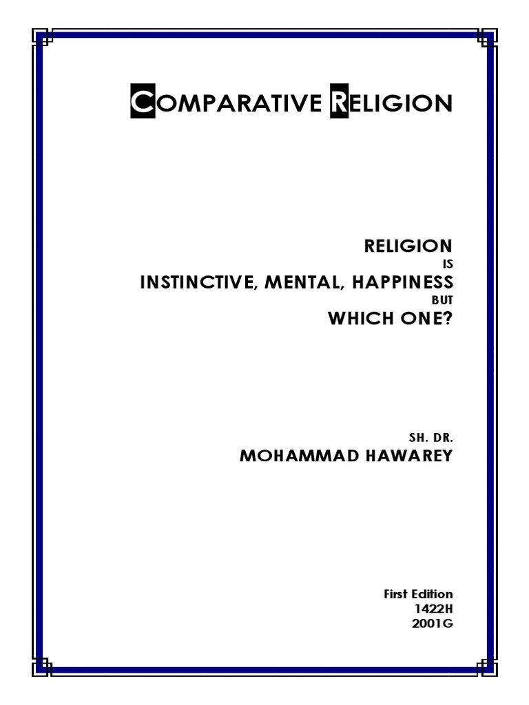 Comparative Religions PDF | PDF | Sarah | Paul The Apostle