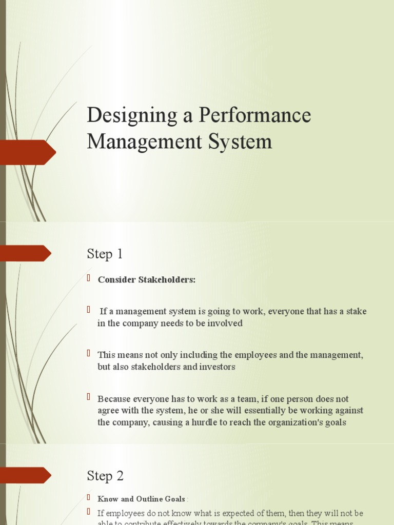 Performance Management System Guide | PDF | Career & Growth