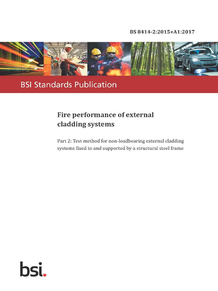 BS 8414 2 2015 A1 2017 | PDF | Fires | Building Insulation
