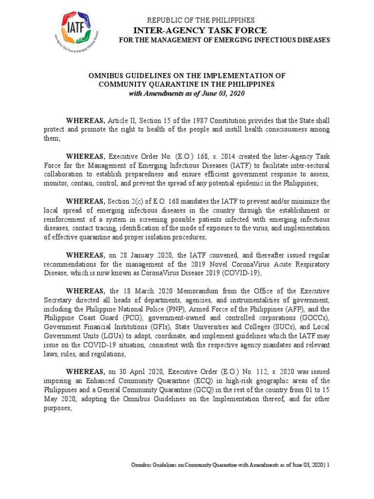 IATF Guidelines PDF | PDF | Business | Wellness