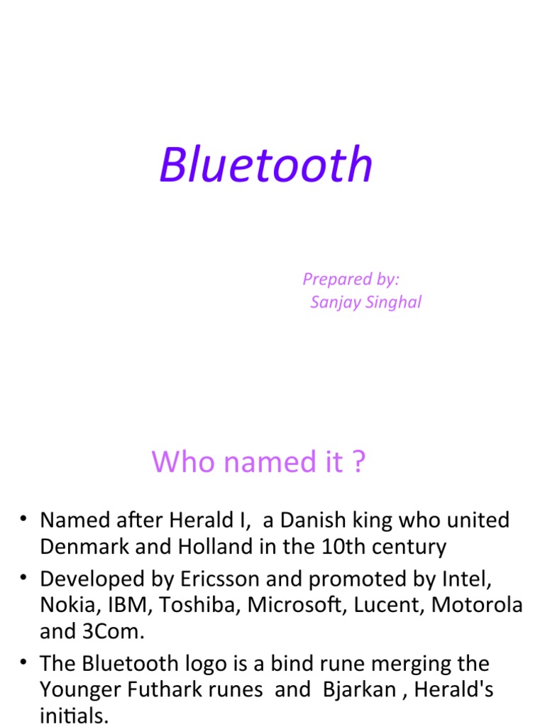 Overview of Bluetooth Technology | PDF | Bluetooth | Data Transmission