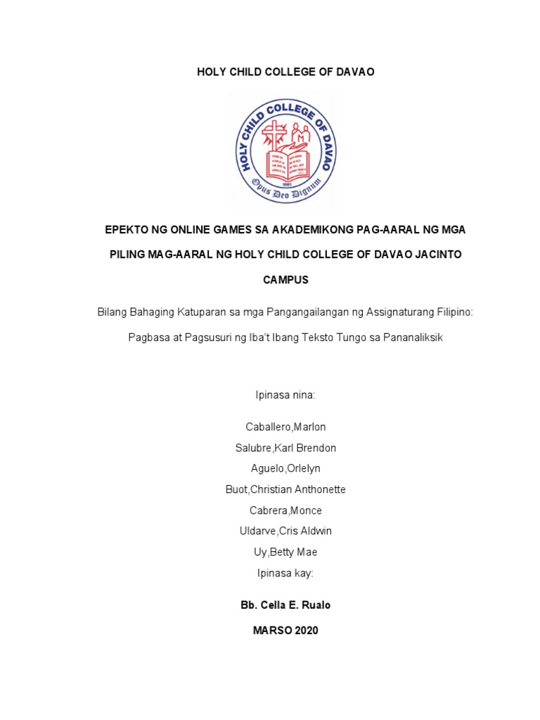 Filipino Research Aguelo | PDF