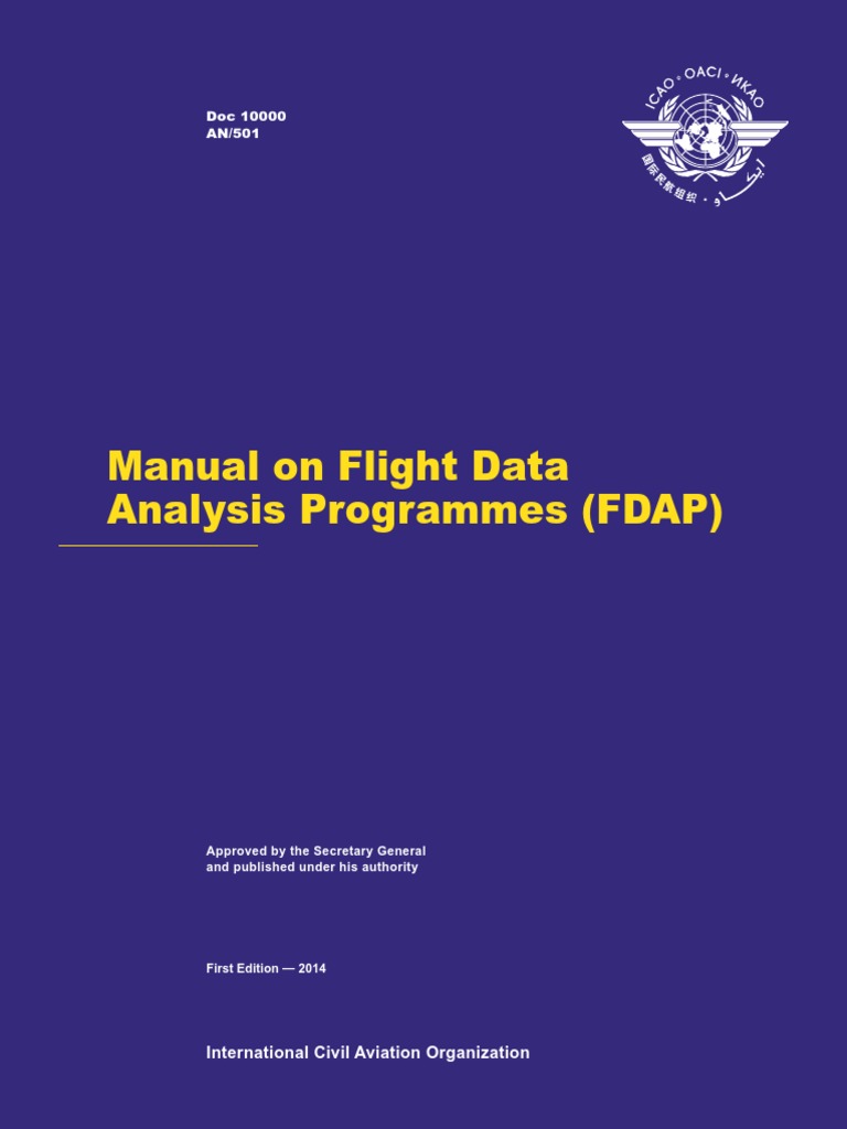 Doc.10000-EN Manual On Flight Data Analysis Programmes (FDAP) PDF | PDF | Flight Recorder | Food ...