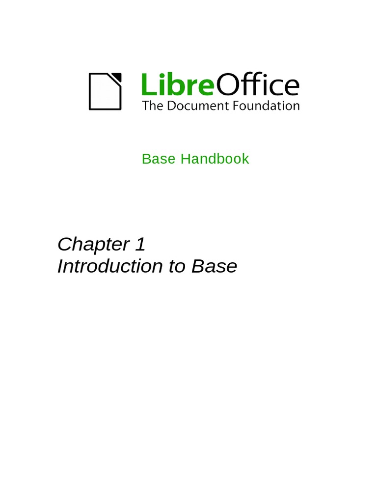 BH5001 IntroductionToBase | PDF | Databases | Table (Database)