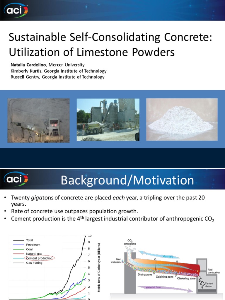 Aci Presentation | PDF | Concrete | Cement