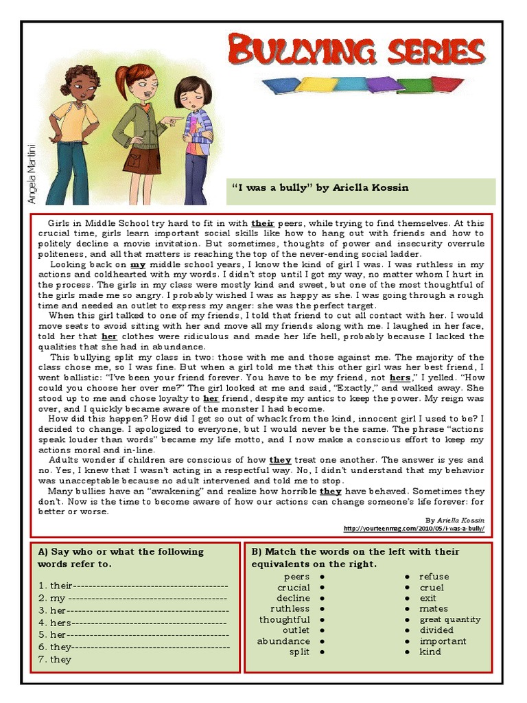 Bullying-Series-Part-2 - 2 | PDF | Bullying | Anger