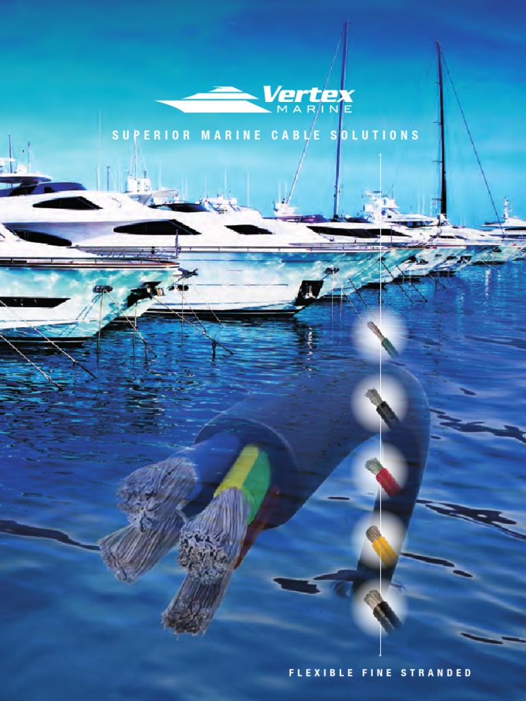 Vertex Marine Cable Solutions Catalog | PDF | Smoke | Materials