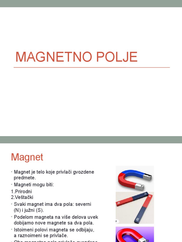 Magnetno Polje | PDF