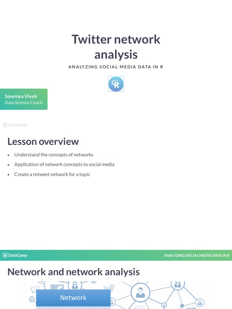Twitter Network Analysis: Sowmya Vivek | PDF | Social Media | Popular ...
