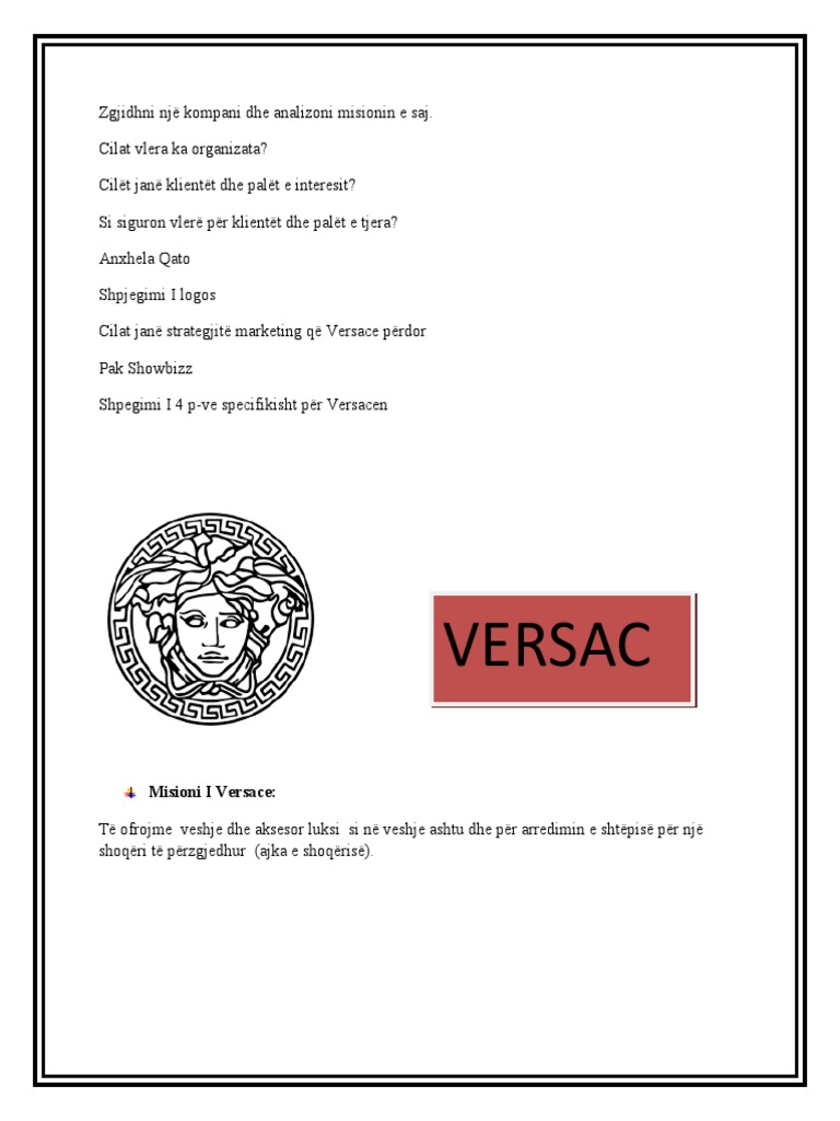 Versace | PDF