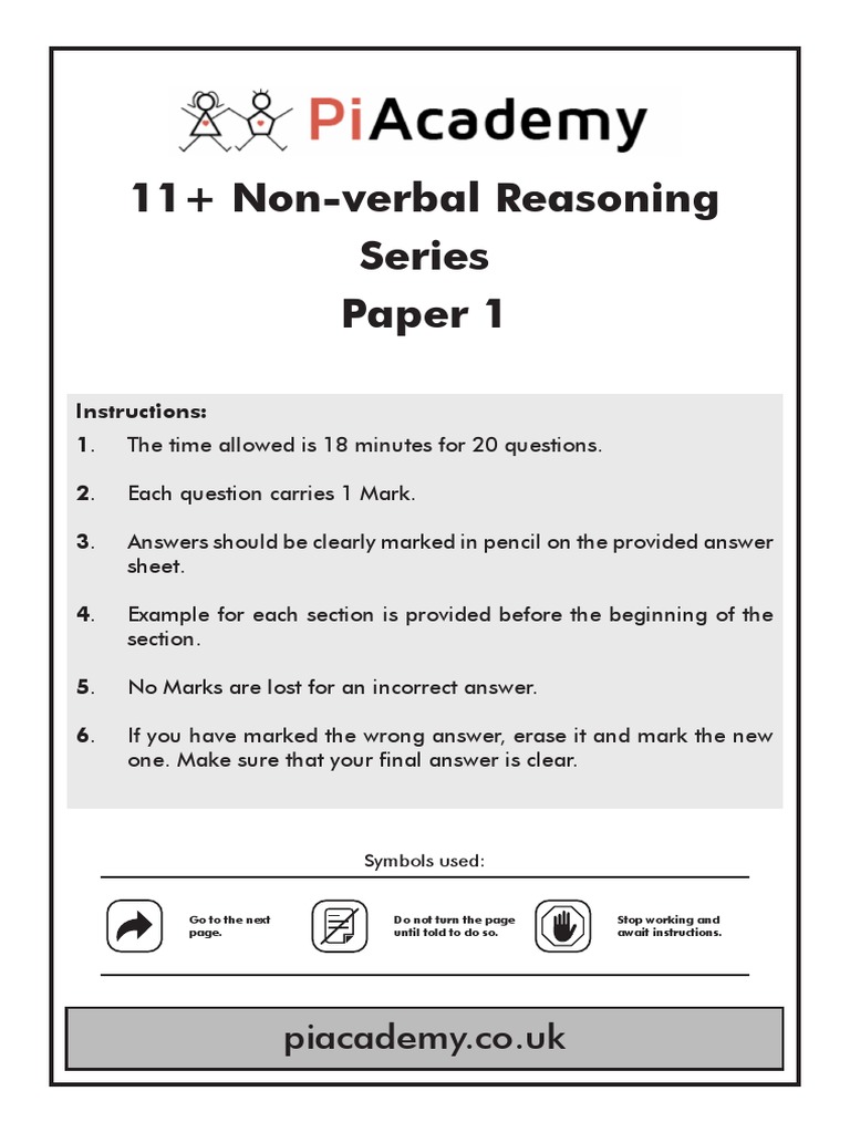 11 Plus NVR Sample Paper 1 Series DSJ | PDF