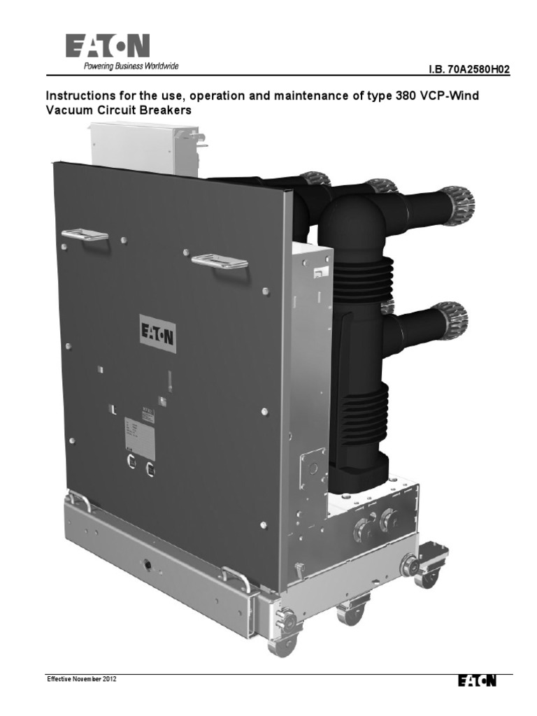 Operatoin and Maintenance Instrucitons Ib70a2580h02 PDF | PDF | Safety ...