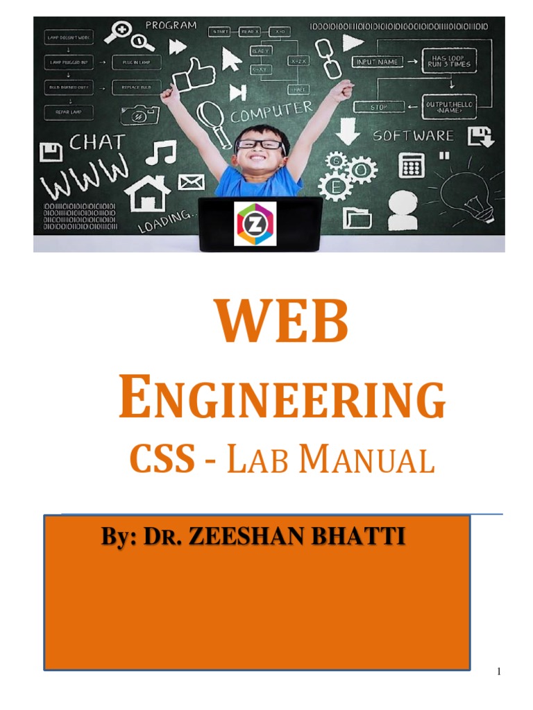 Css Lab Pdf Cascading Style Sheets Typography 