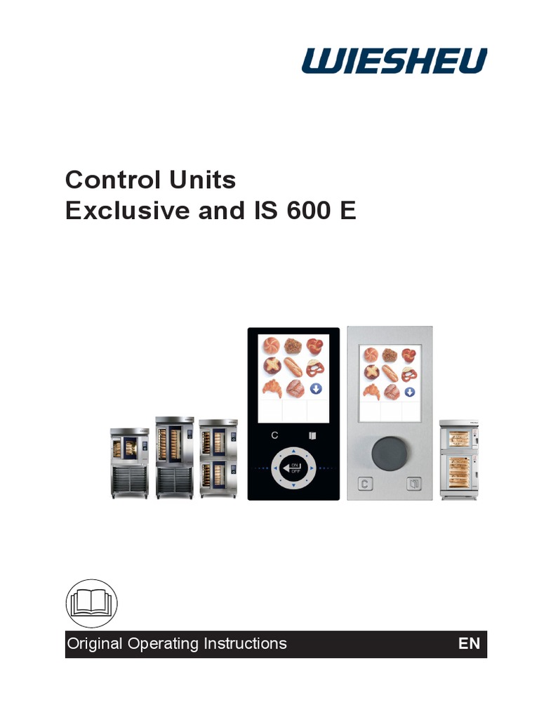 Control Units Exclusive and IS 600 E: Original Operating Instructions ...