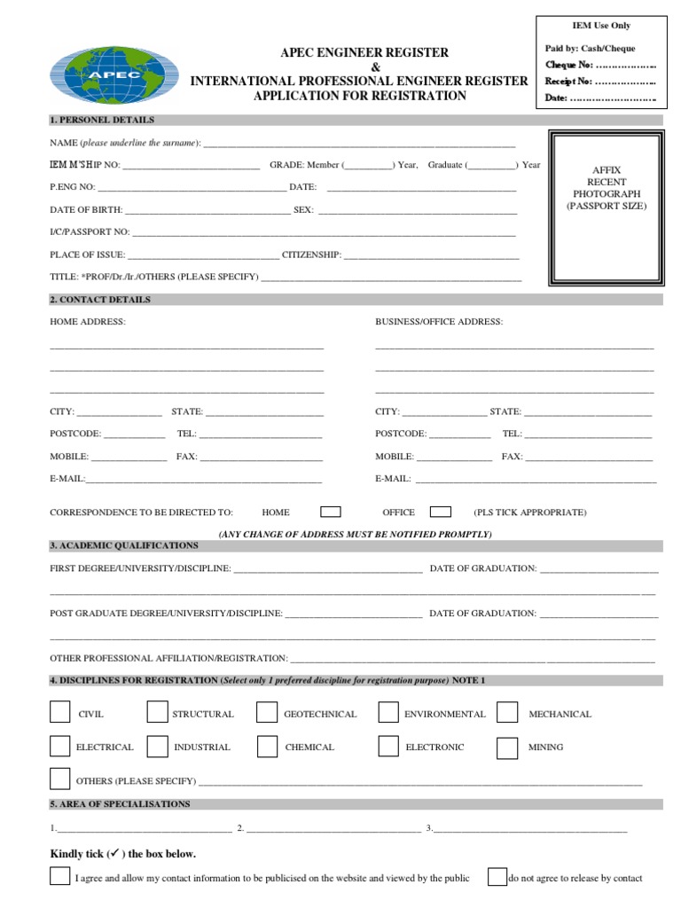 Apec Engineer Register & International Professional Engineer Register ...