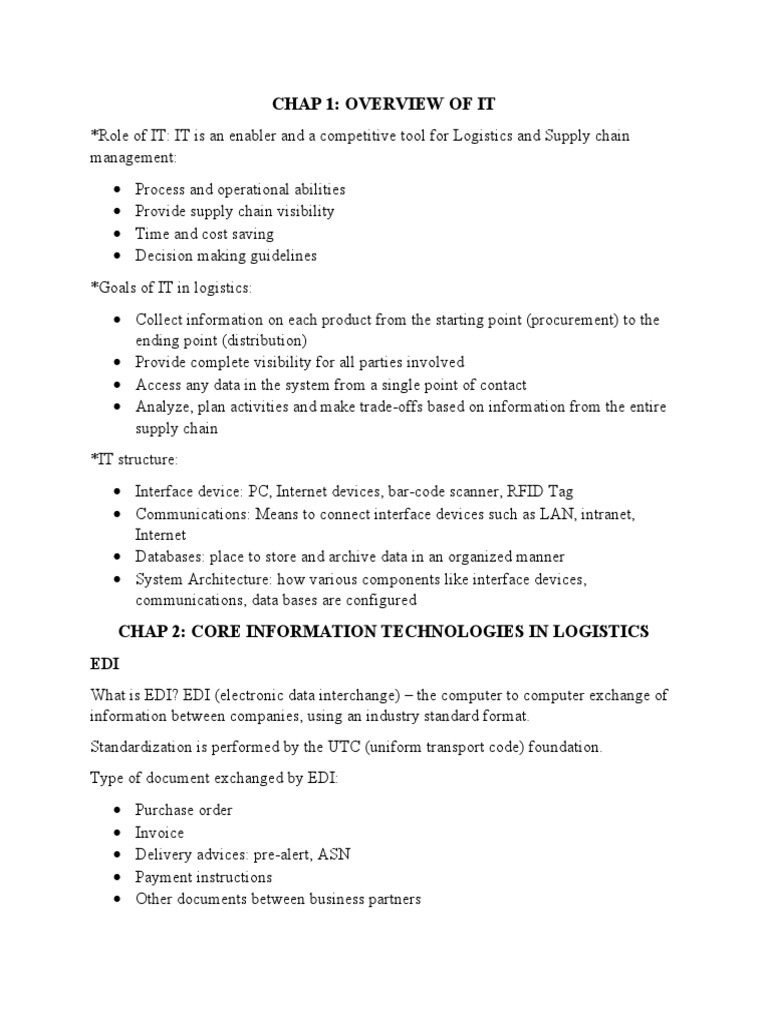 Chap 1 3 Module IT | PDF | Electronic Data Interchange | Cloud Computing