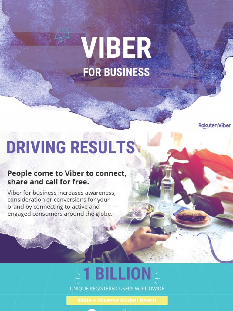 Viber Business Marketing Solutions | PDF | Promotion (Marketing ...