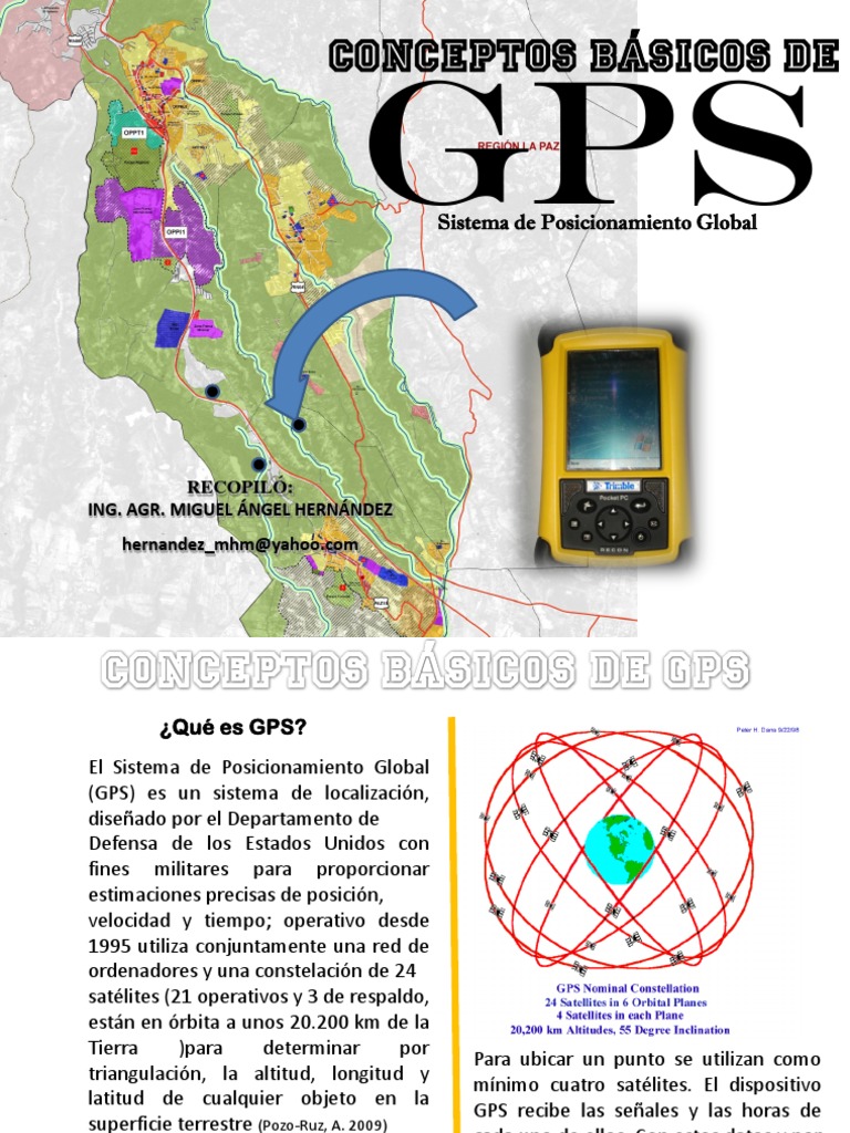 Conceptos Básicos de GPS | PDF | Sistema de Posicionamiento Global ...