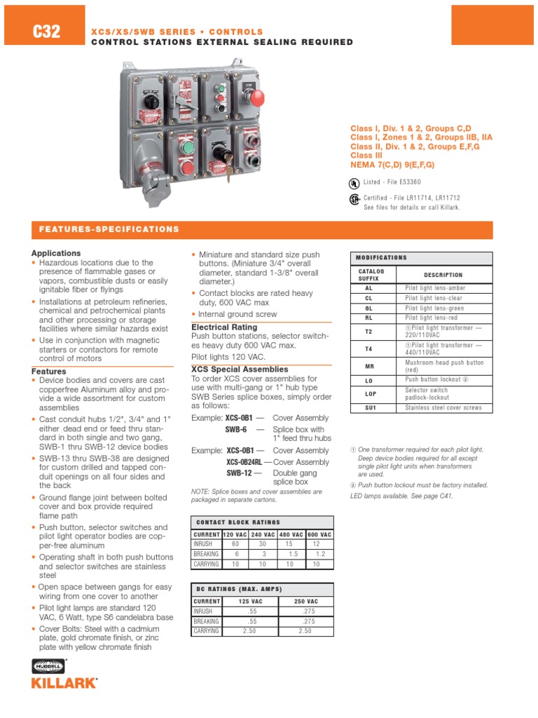 XCS - Station Killark, ESTACIÓN MANUAL DE PRUEBA | PDF | Equipment ...
