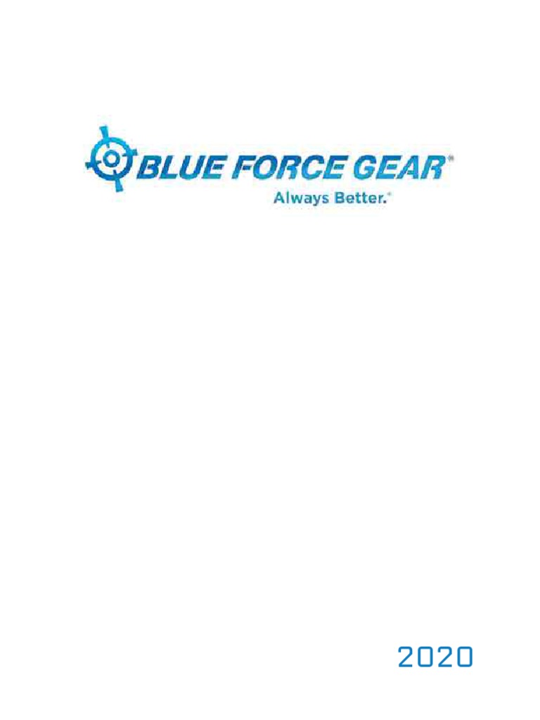 Blue Force Gear Catalog PDF | PDF | Projectile Weapons | Military ...