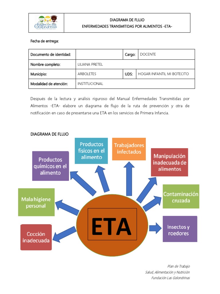 Diagrama de Flujo - ETA - LILIANA | PDF