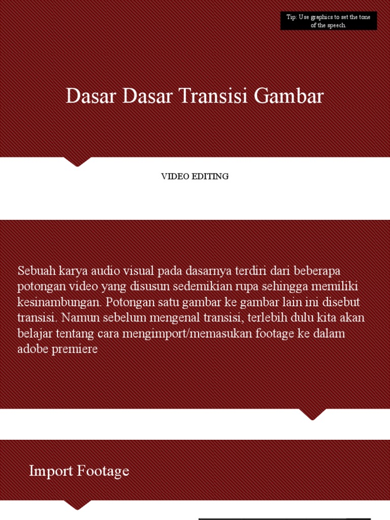 Dasar Dasar Transisi Gambar | PDF