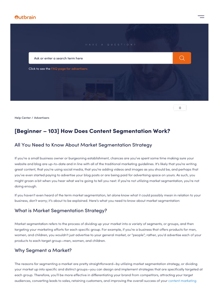 (Beginner - 103) How Does Content Segmentation Work?: All You Need To ...