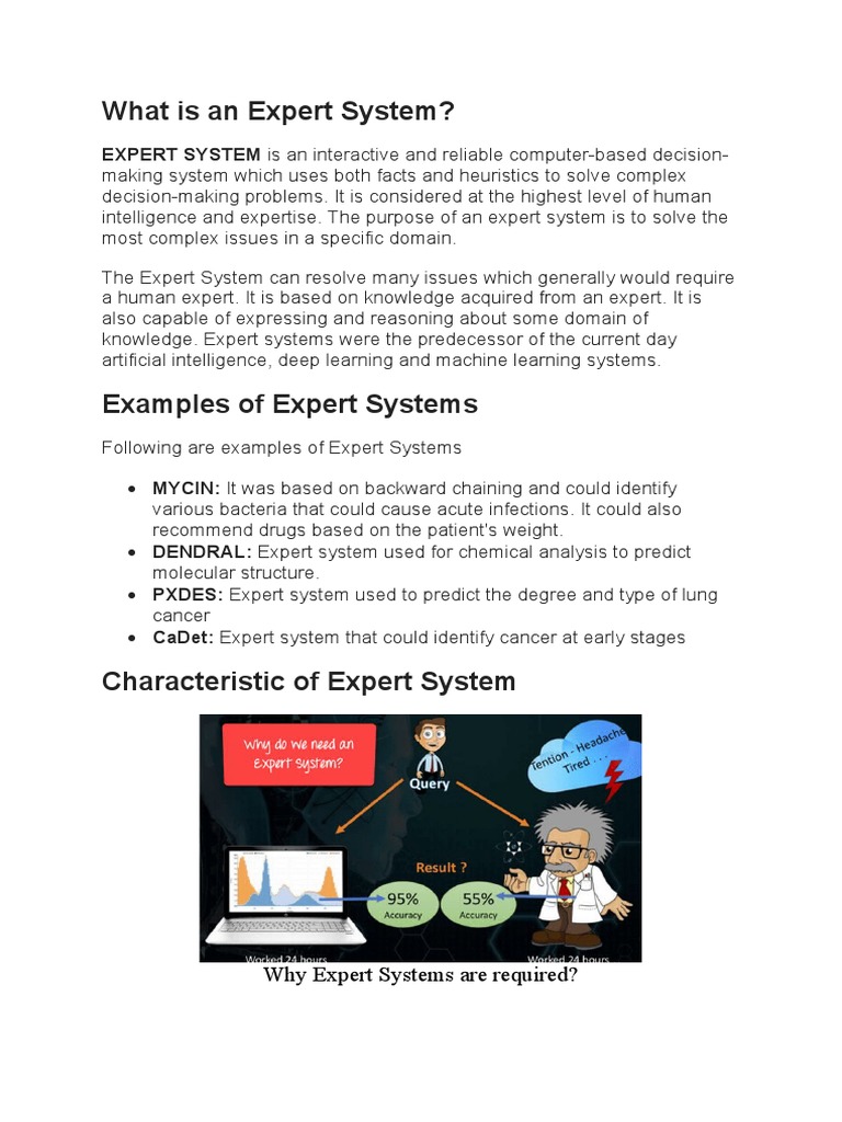 Expert System - AI | PDF